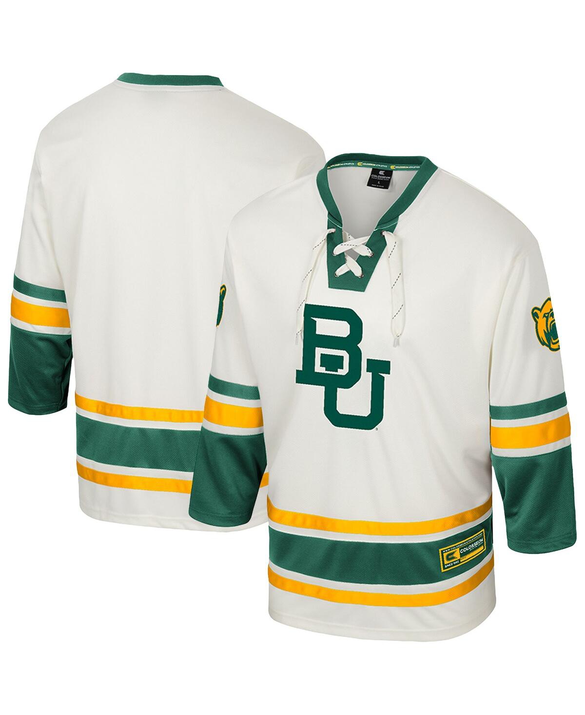 Click here for Colosseum Mens Cream Baylor Bears Puck Proud Fashi... prices