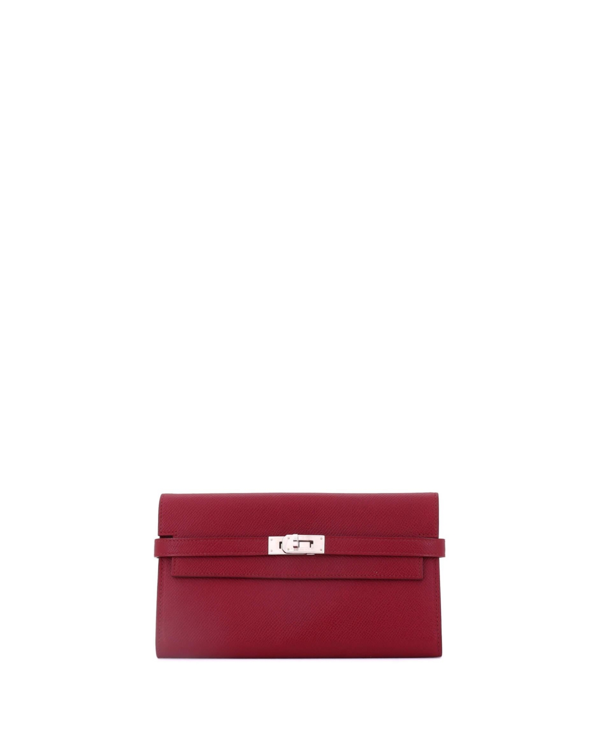 Click here for Pre-Owned Hermes Long Kelly Wallet Epsom - Red prices