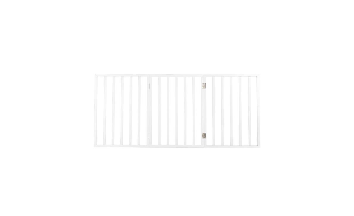 Click here for Petmaker 3-Panel Indoor Foldable Pet Gate  White prices