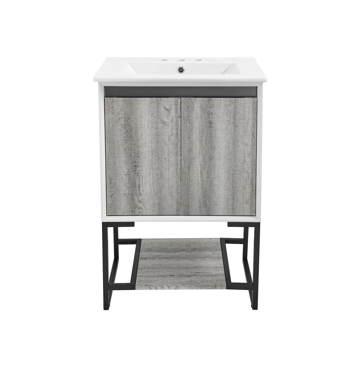 Click here for Swiss Madison Marseille 24 in. Gray Oak Bathroom V... prices