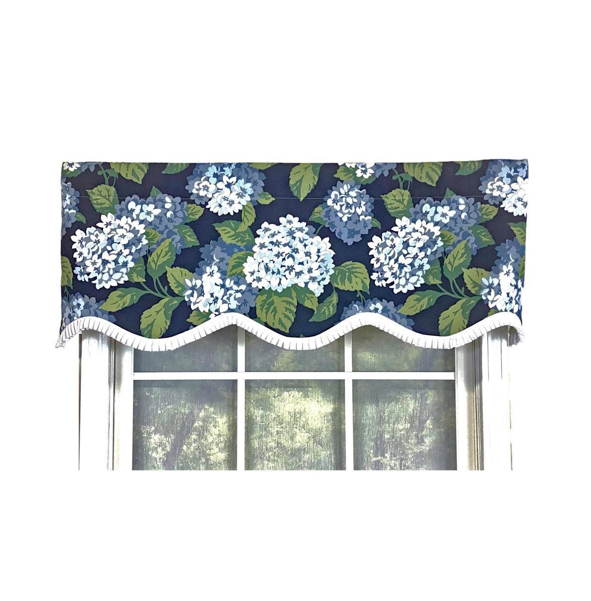 Click here for Rlf Home Hydrangea Ruffled Provance valance 3in Ro... prices