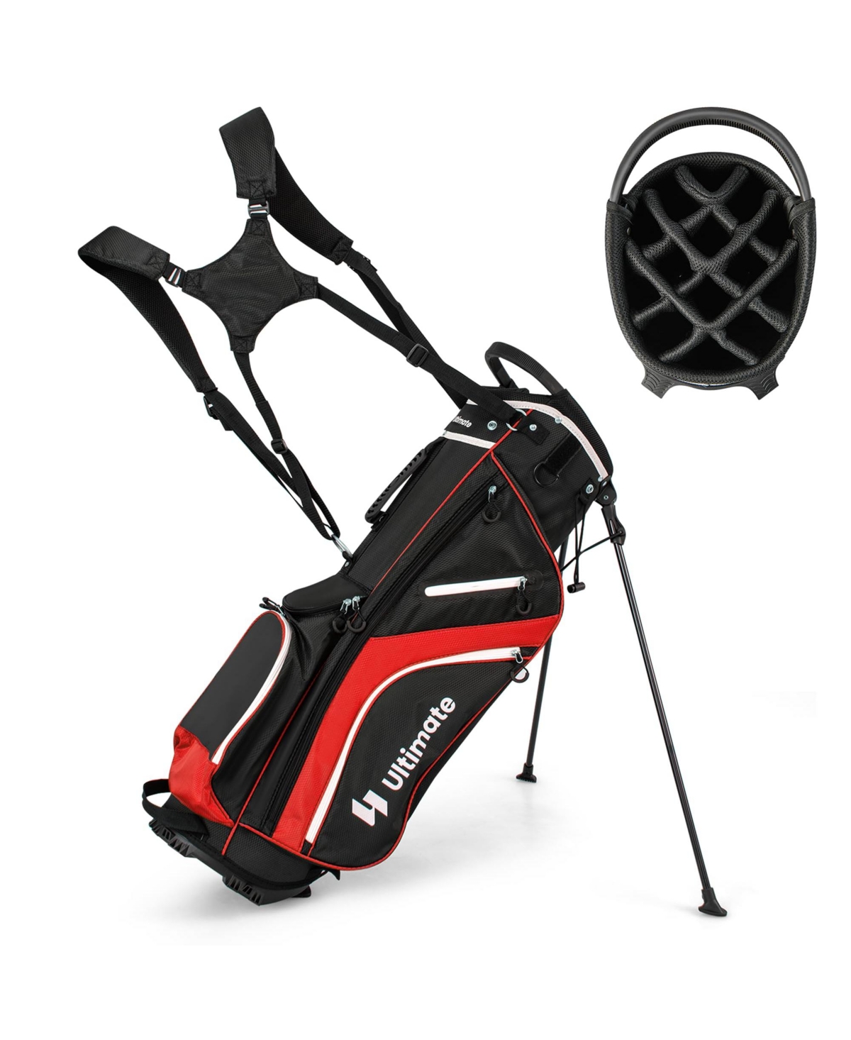 Click here for Lightweight Golf Stand Bag with 14 Way Top Divider... prices