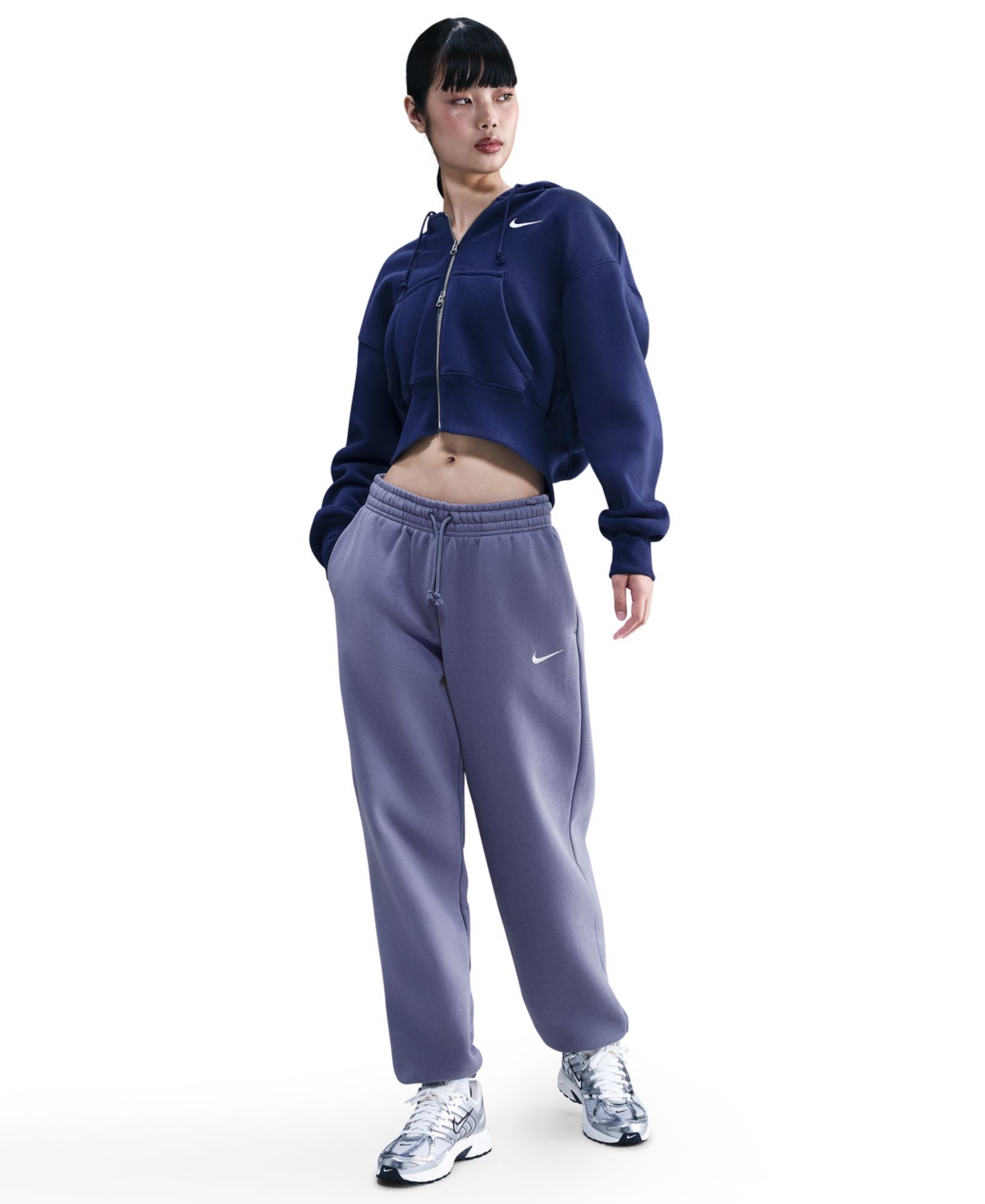 Click here for Nike Sportswear Womens Phoenix Fleece High-Rise Ov... prices