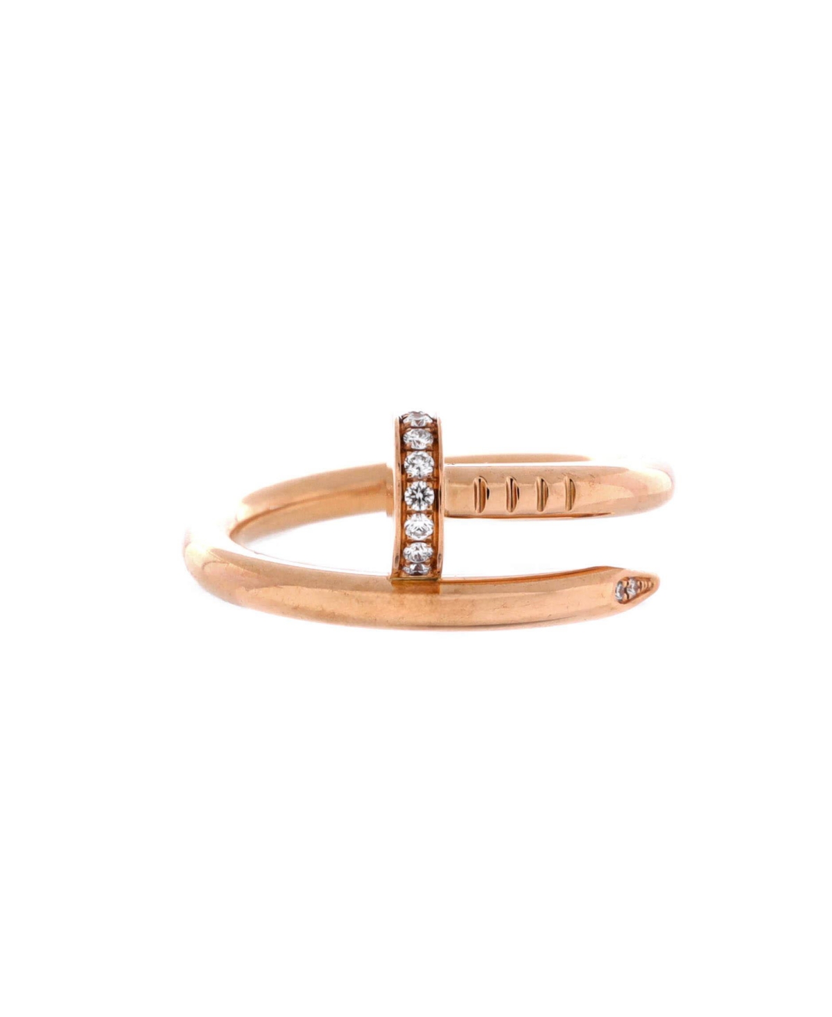 Click here for Pre-Owned Cartier Juste un Clou Ring - 18k rose go... prices
