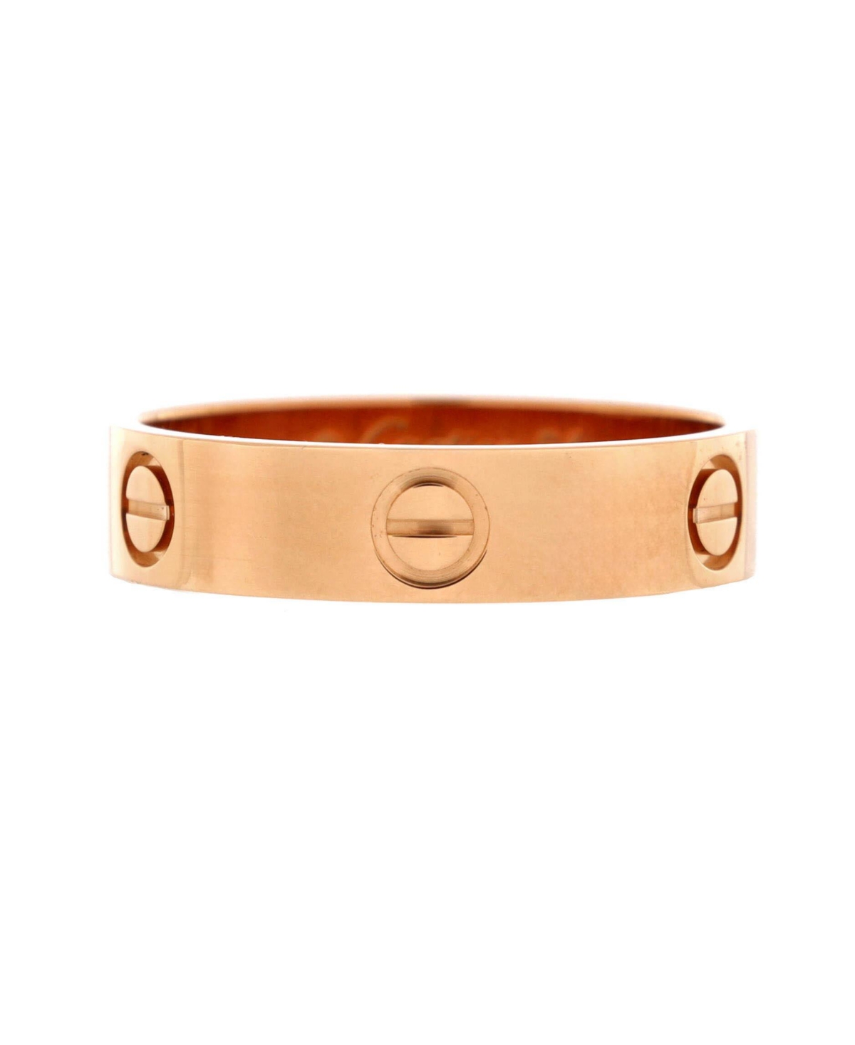 Click here for Pre-Owned Cartier Love Band Ring - 18k rose gold prices