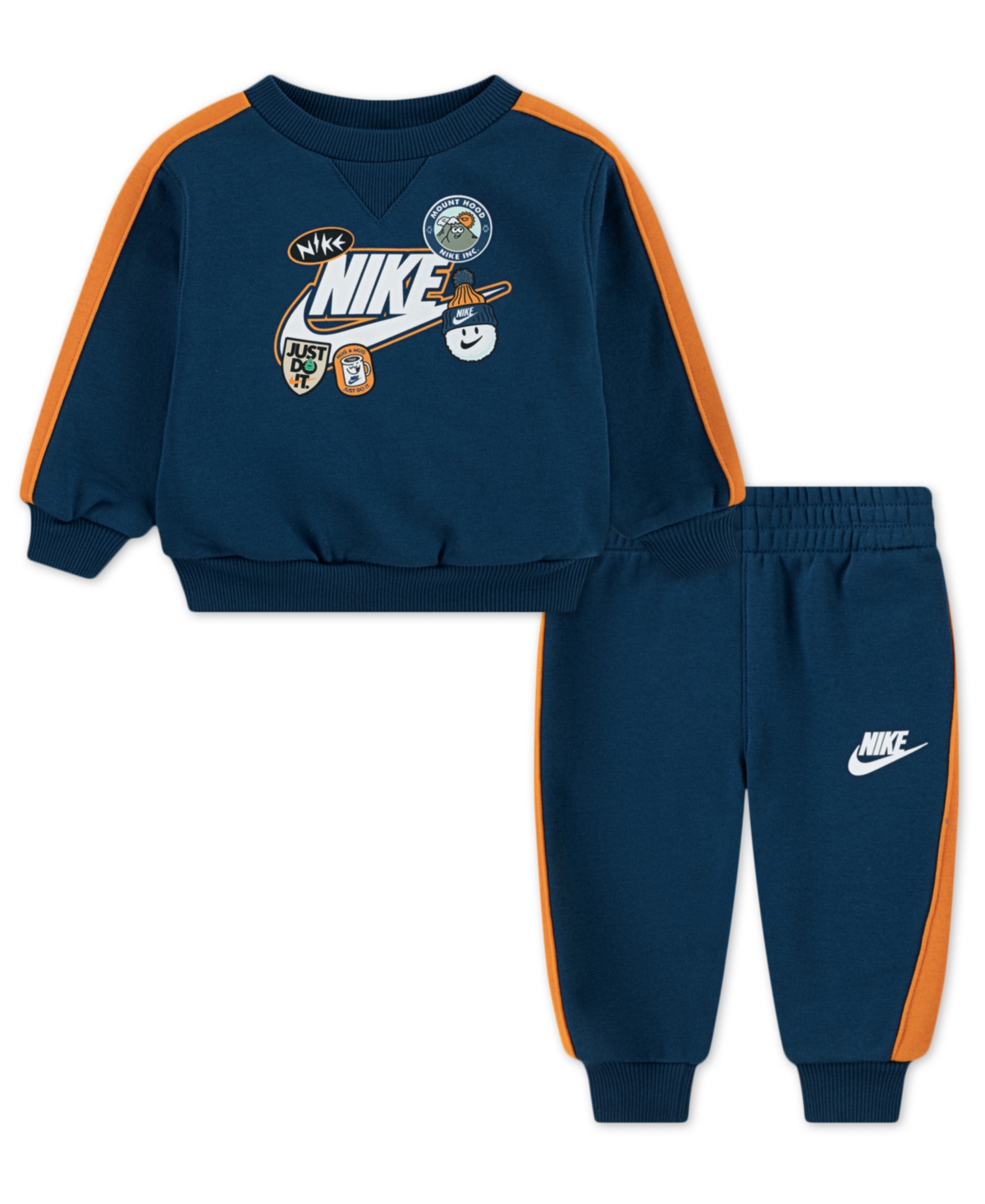 Click here for Nike Baby Boys Pe Crewneck Sweatshirt & Pants  2 P... prices