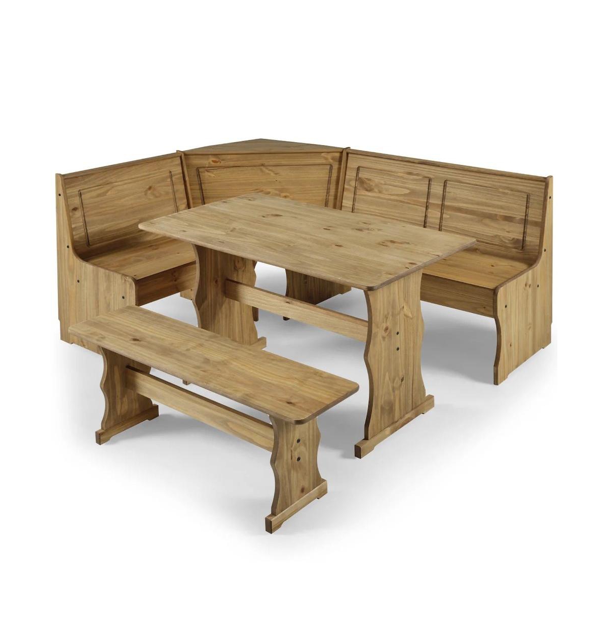 Click here for Os Home and Office Furniture Solid Pine Corner Din... prices