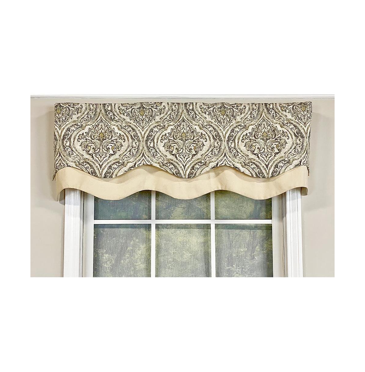 Click here for Rlf Home Diamond Damask Glory Valance Blush. 3... prices