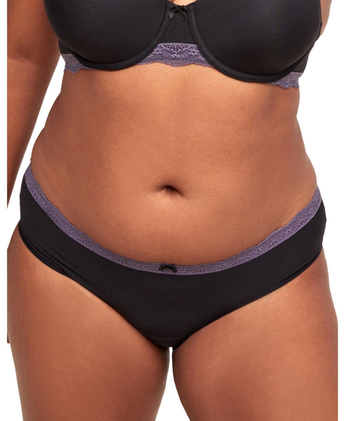 Click here for Adore Me Womens Annabelle Hipster Panty - Black prices