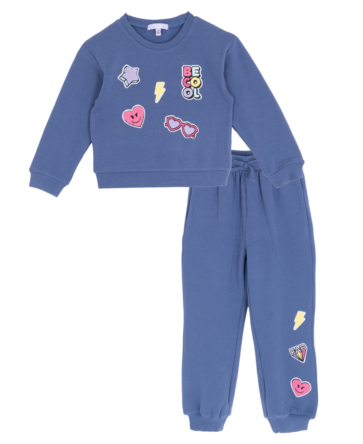 Click here for Rare Editions Girls 4T-6X Long-Sleeve Top and Jogg... prices