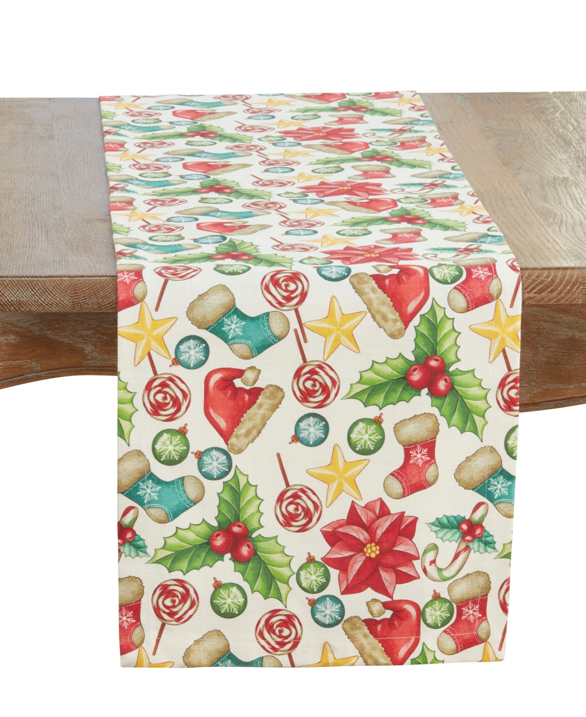 Click here for Saro Lifestyle Christmas Table Runner  14 x 72 - M... prices