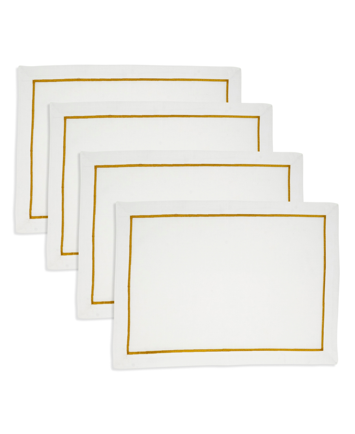 Click here for Saro Lifestyle Embroidered Line Design Placemat  S... prices