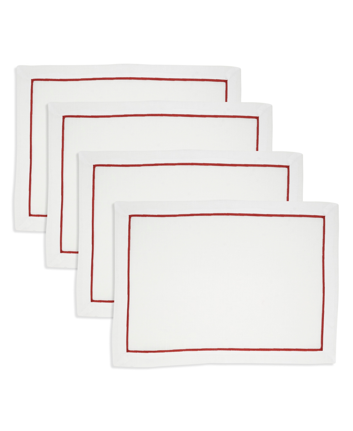 Click here for Saro Lifestyle Embroidered Line Design Placemat  S... prices