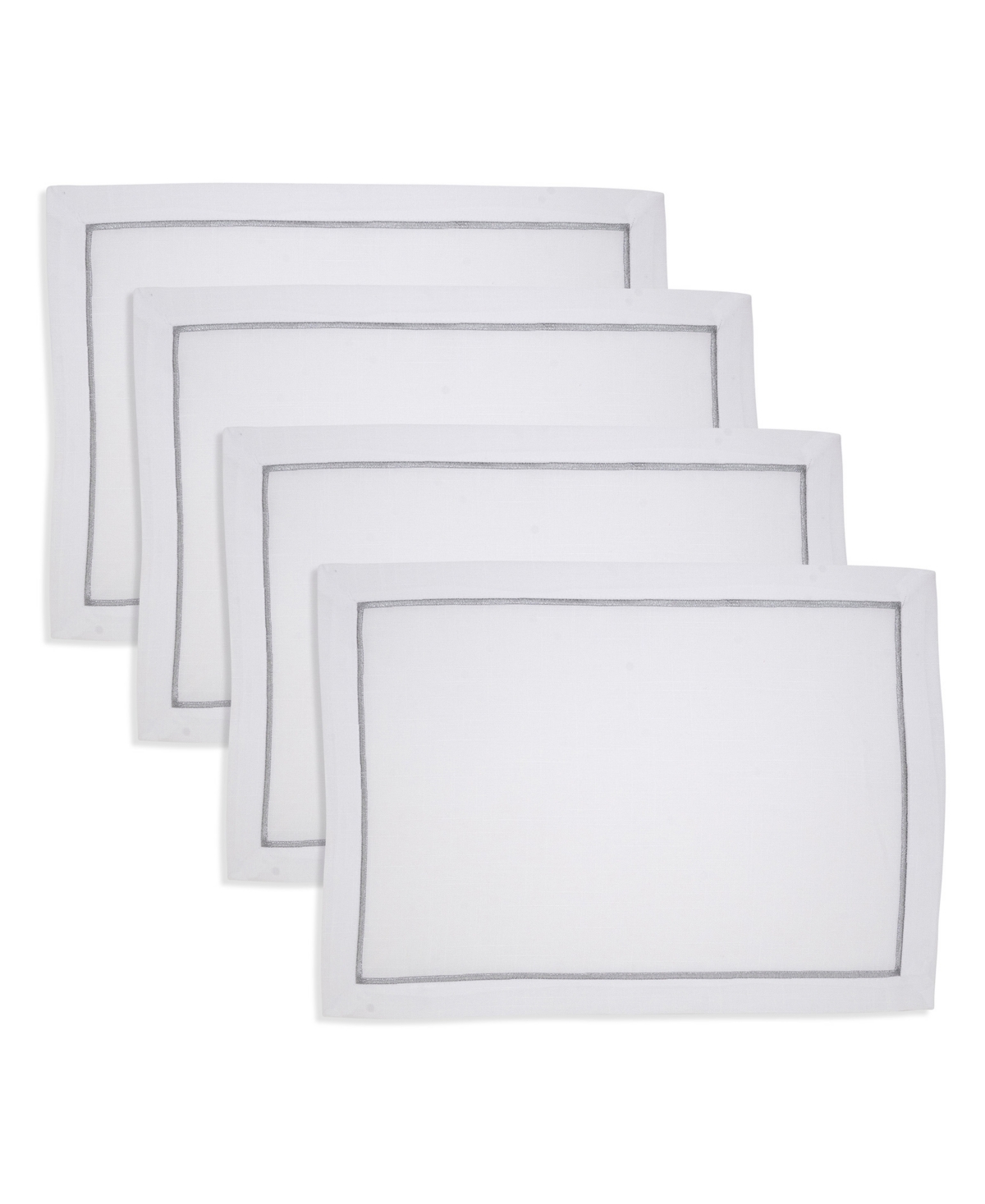 Click here for Saro Lifestyle Embroidered Line Design Placemat  S... prices