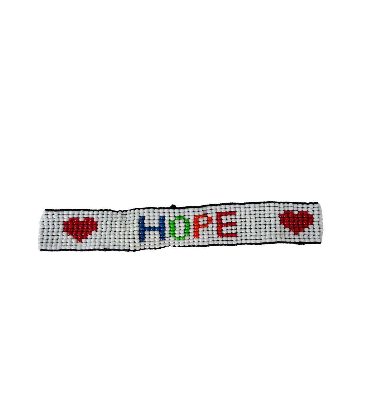 Click here for Hope and Hearts Handmade Maasai Beaded Bracelet -... prices