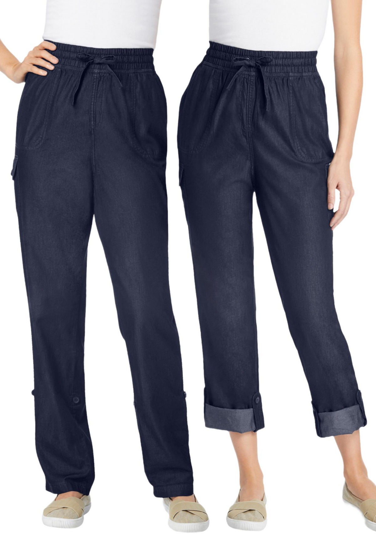 Click here for Woman Within Womens Within Convertible Length Carg... prices