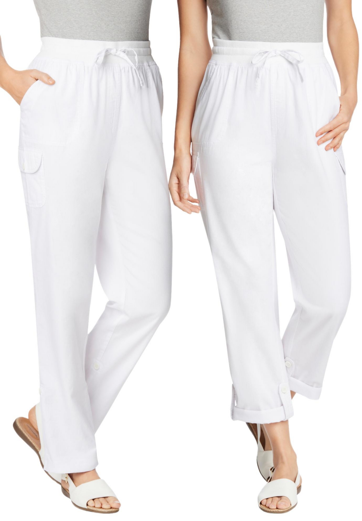 Click here for Woman Within Womens Within Convertible Length Carg... prices
