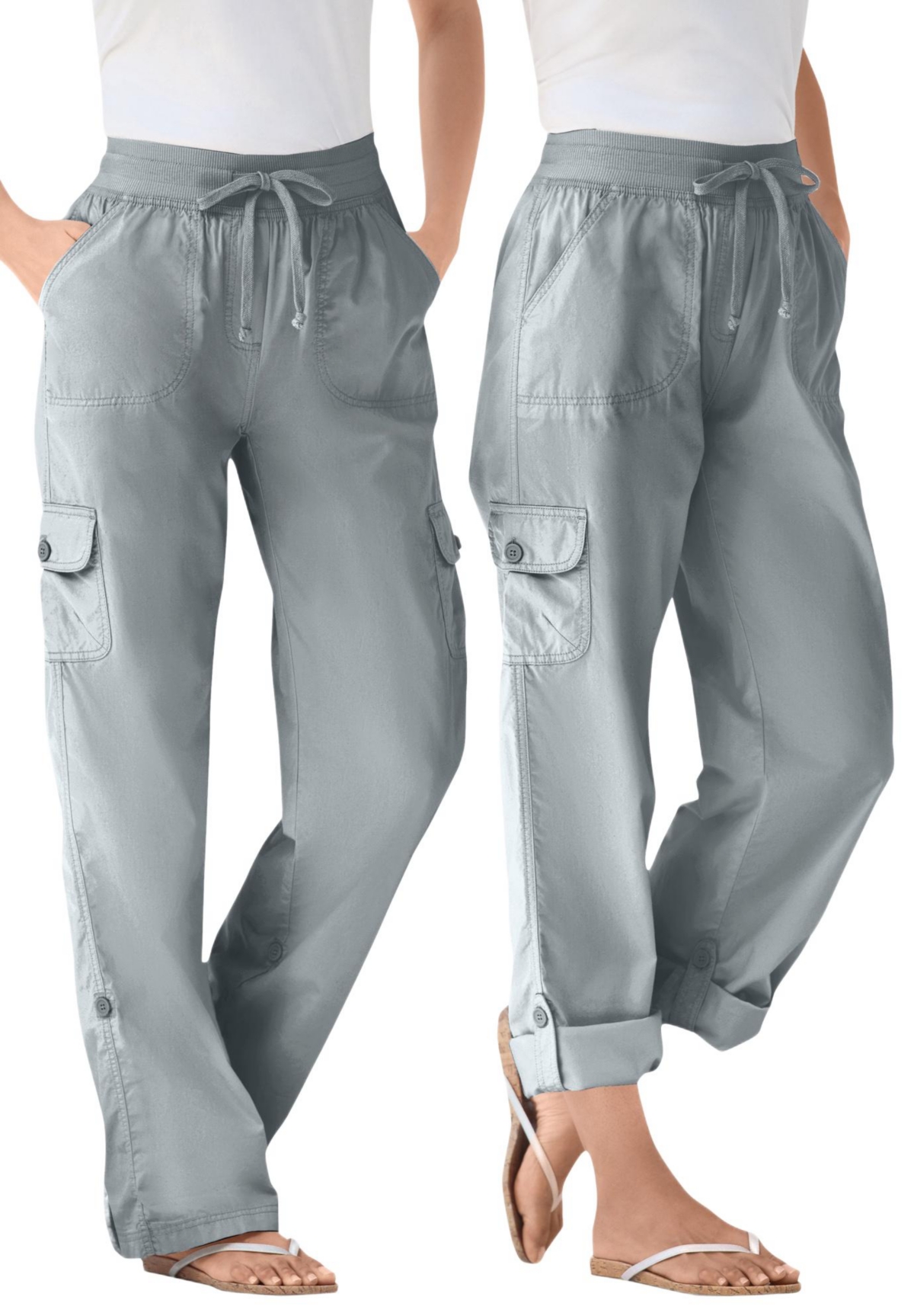 Click here for Woman Within Womens Within Convertible Length Carg... prices