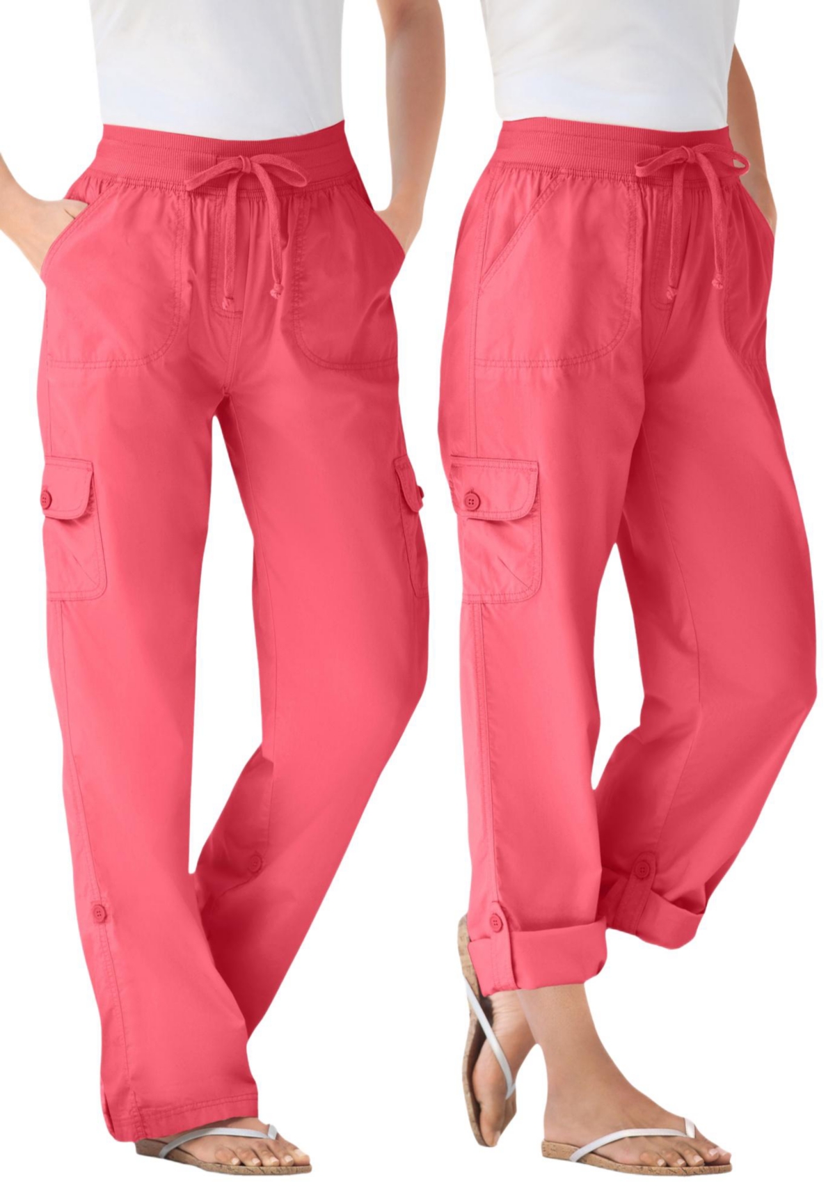 Click here for Woman Within Womens Within Convertible Length Carg... prices