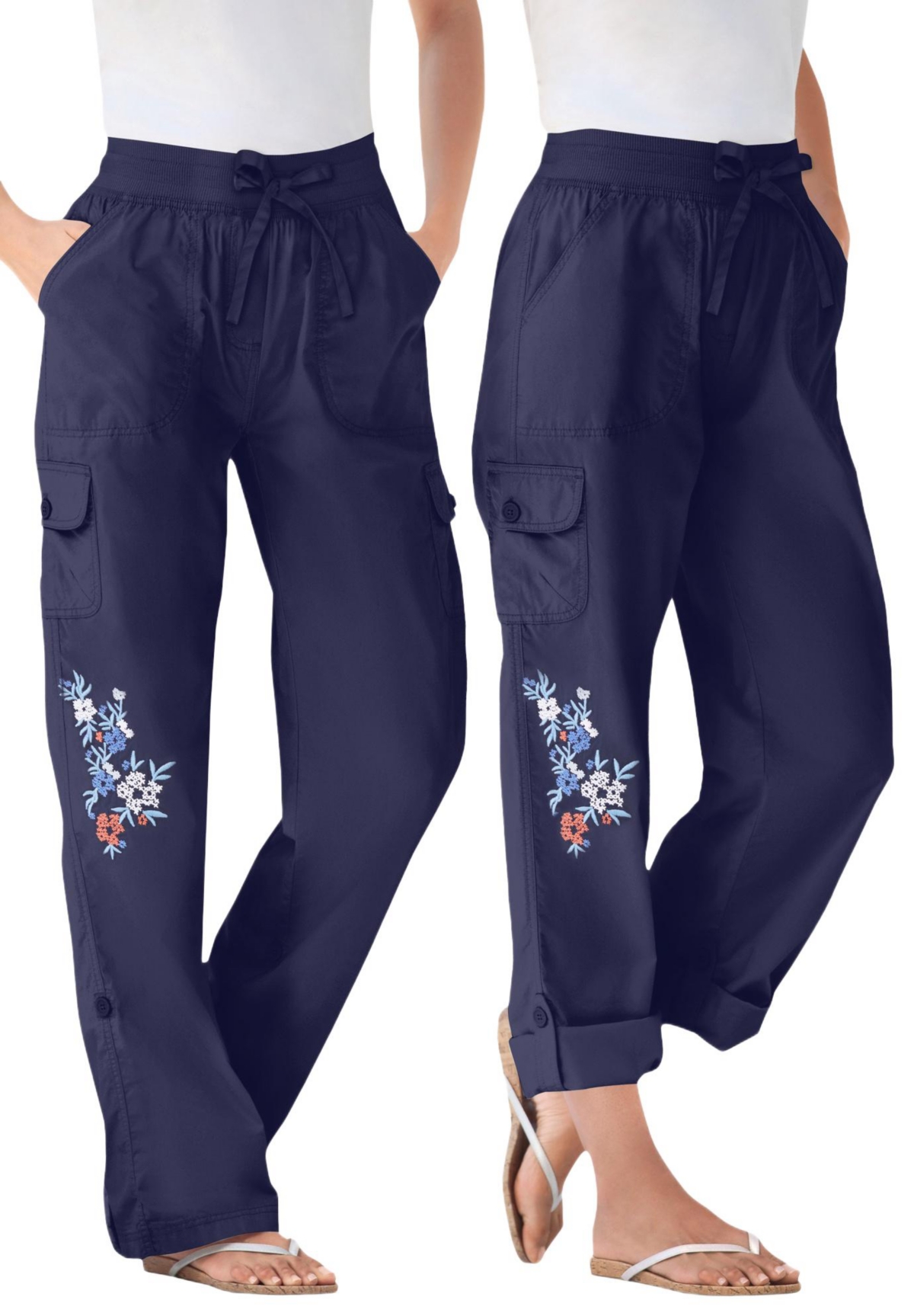 Click here for Woman Within Womens Within Convertible Length Carg... prices
