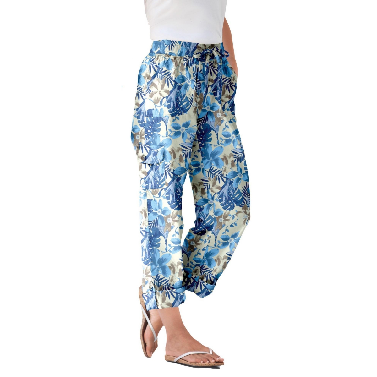 Click here for Woman Within Womens Within Convertible Length Carg... prices