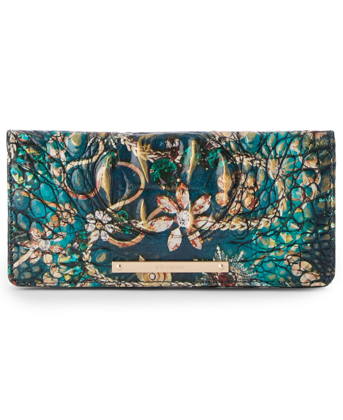 Click here for Brahmin Womens Ady Leather Wallet - Bejeweled Melb... prices