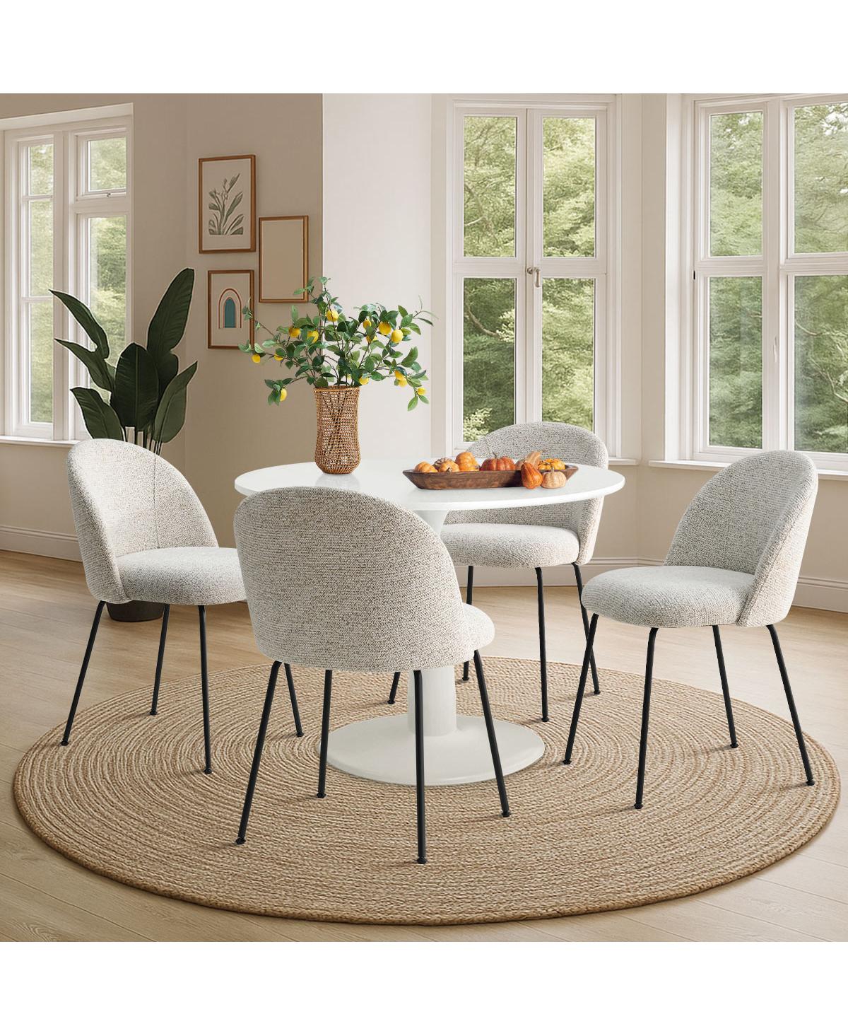 Click here for 5-Piece 35" Round White Pedestal Dining Table... prices