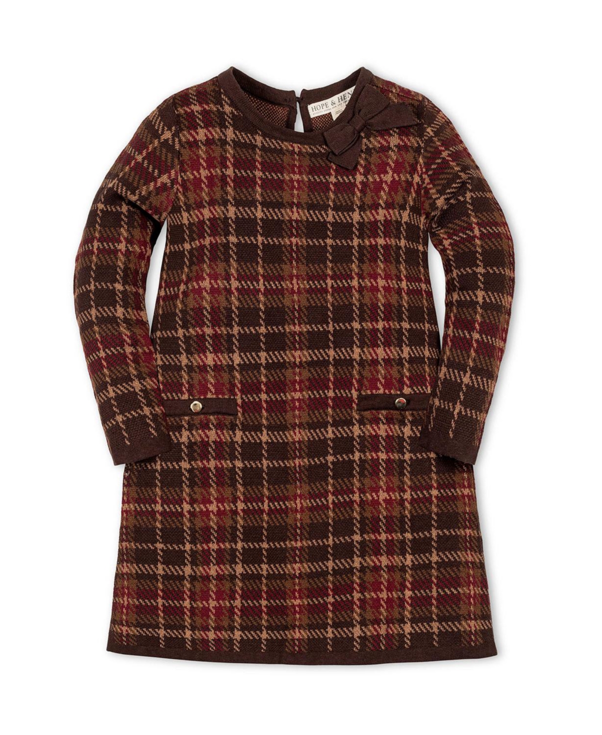 Click here for Hope & Henry Toddler Girls Organic Long Sleeve Bow... prices