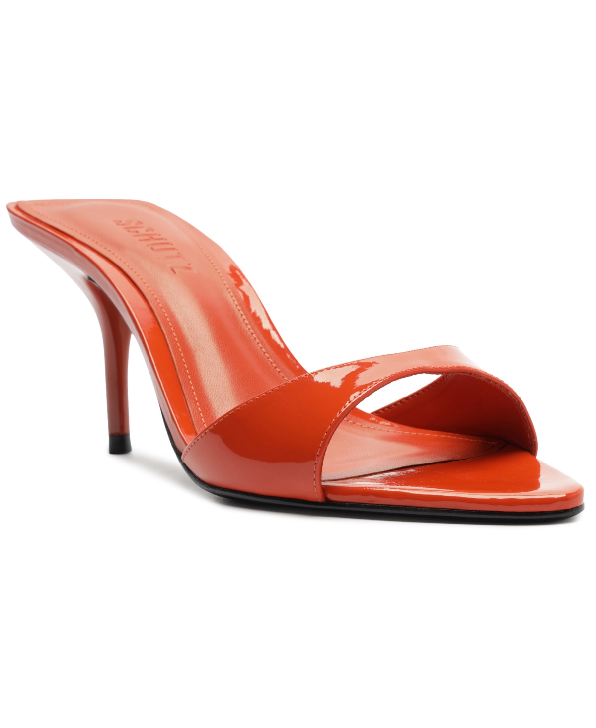 Click here for Schutz Womens Elodie Slip On Dress Sandals - Orang... prices