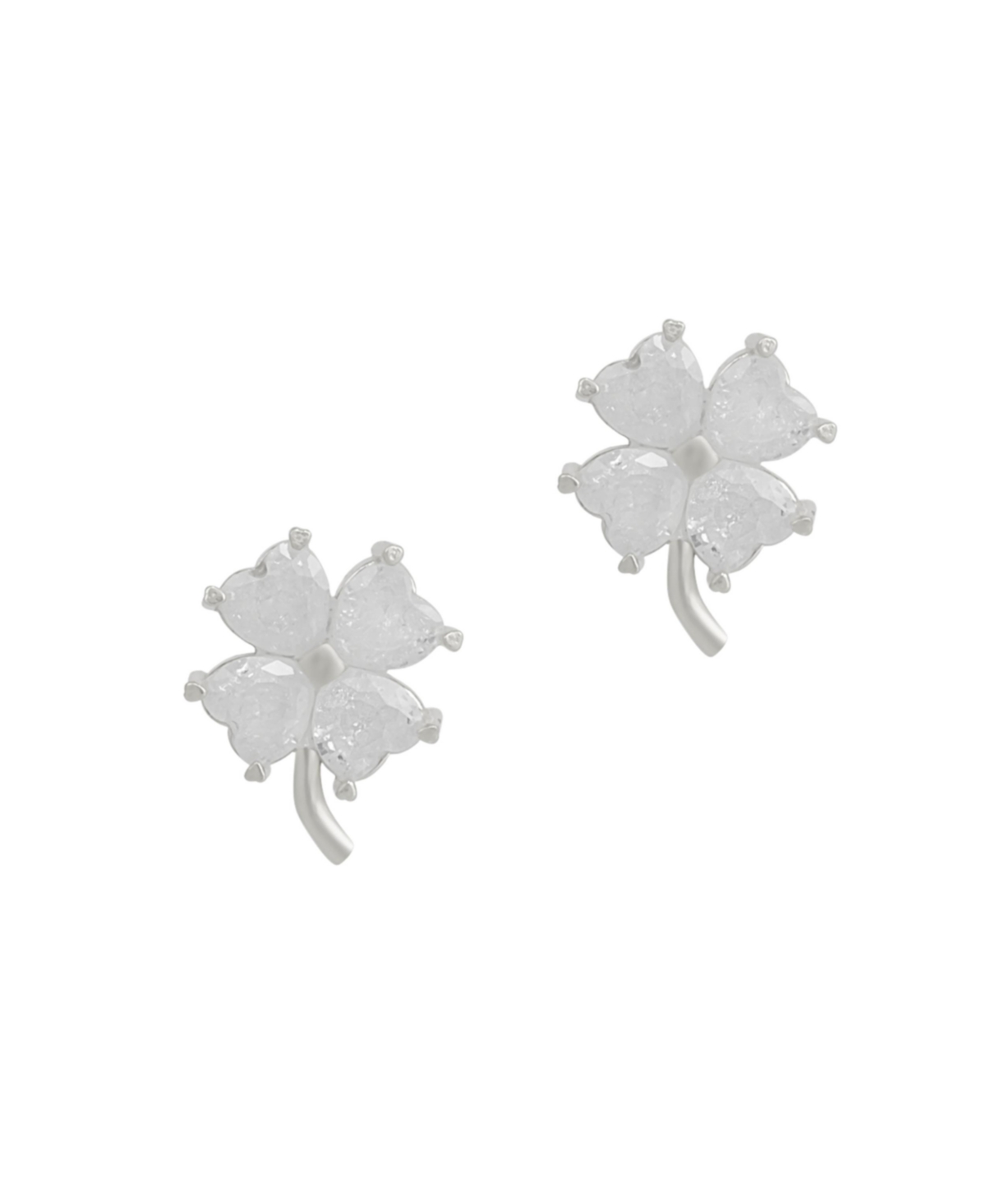 Click here for Spero London Four Leaf Clover Sterling Silver Stud... prices