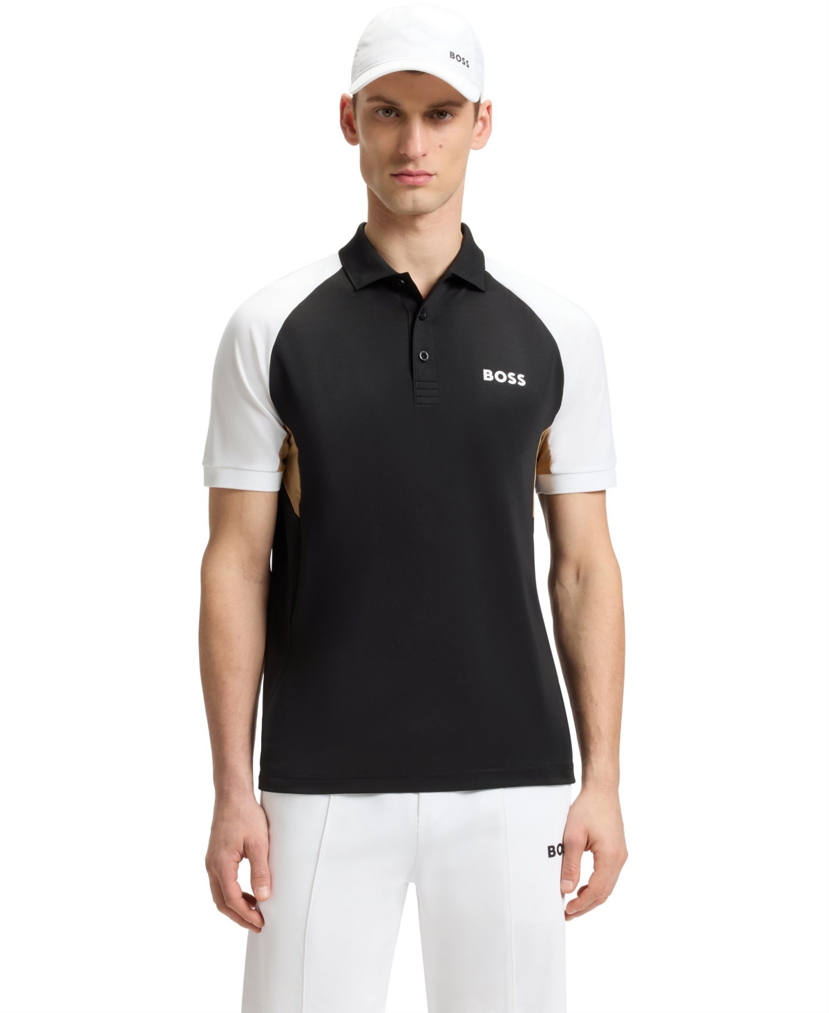 Click here for Boss by Hugo Boss Mens Active Paddy Colour-Blocked... prices