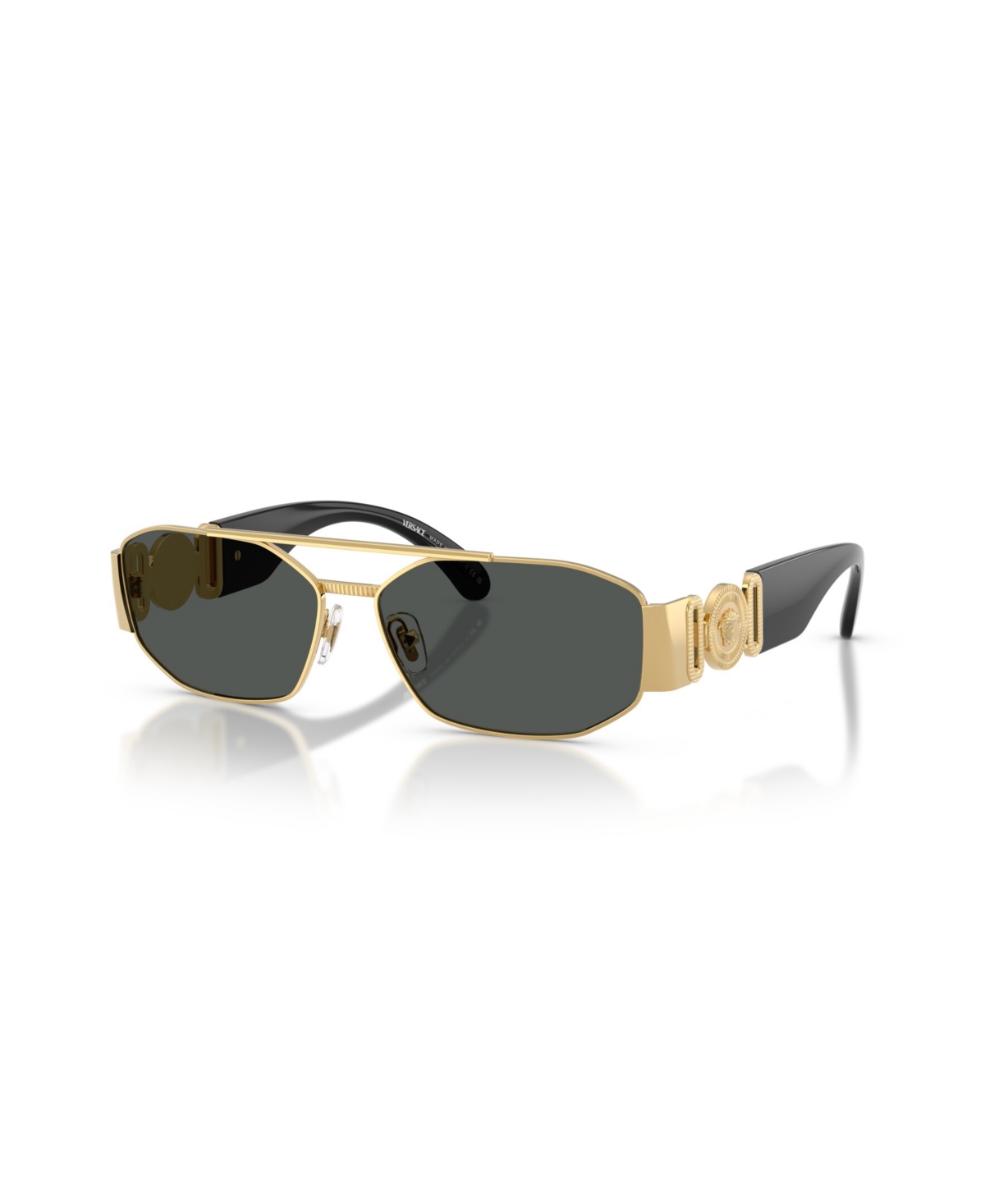 Click here for Versace Mens Geometric Sunglasses  VE2287 - Gold... prices