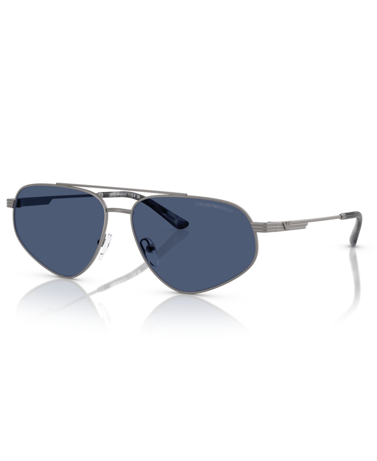 Click here for Emporio Armani Mens Pilot Sunglasses  EA2156 - Mat... prices