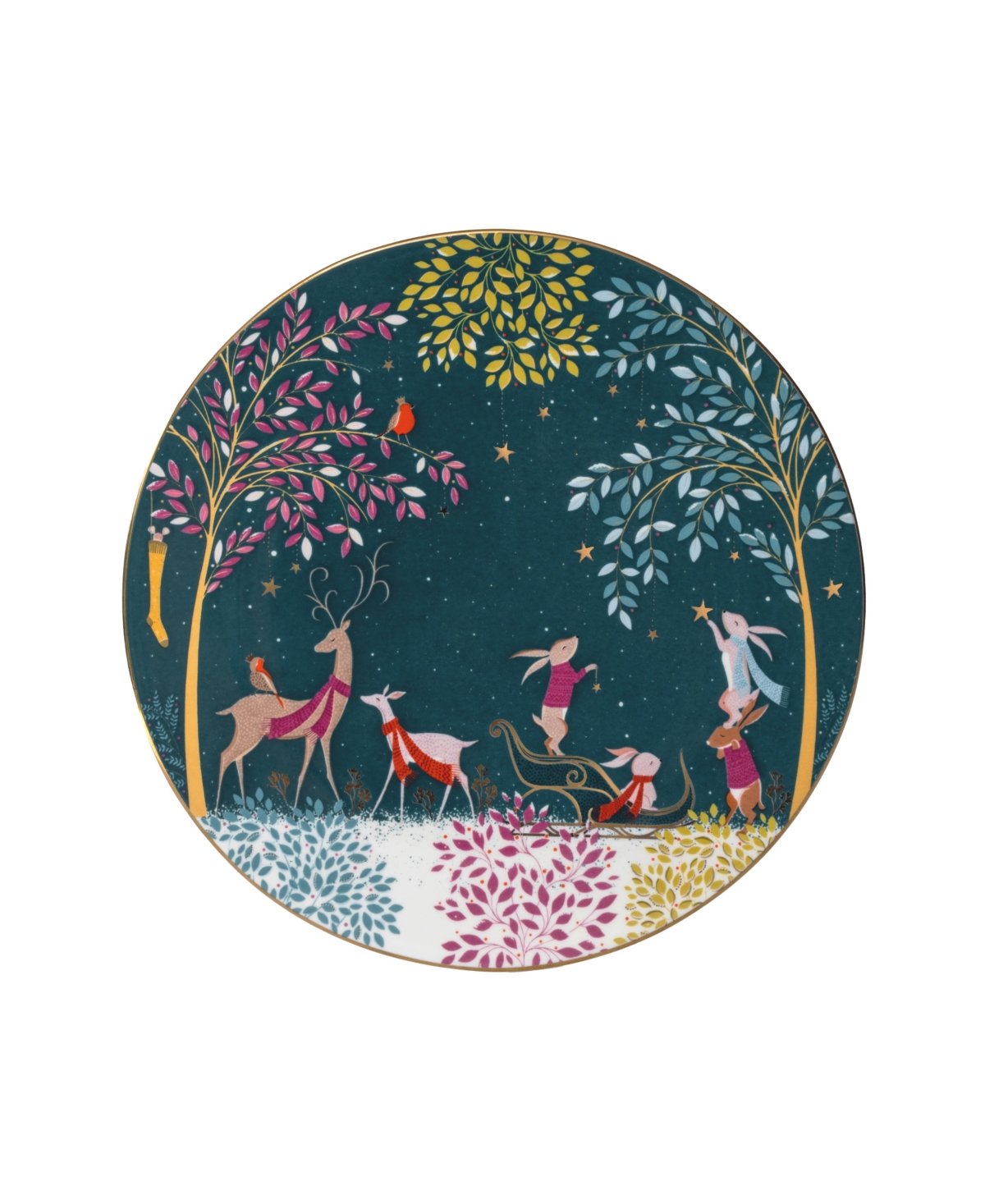 Click here for Portmeirion Sara Miller Woodland Tales Deer Robin... prices