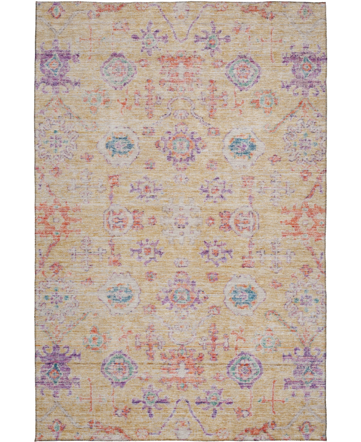 Click here for Dalyn Solace SL10 10x14 Area Rug - Peach  Blue prices