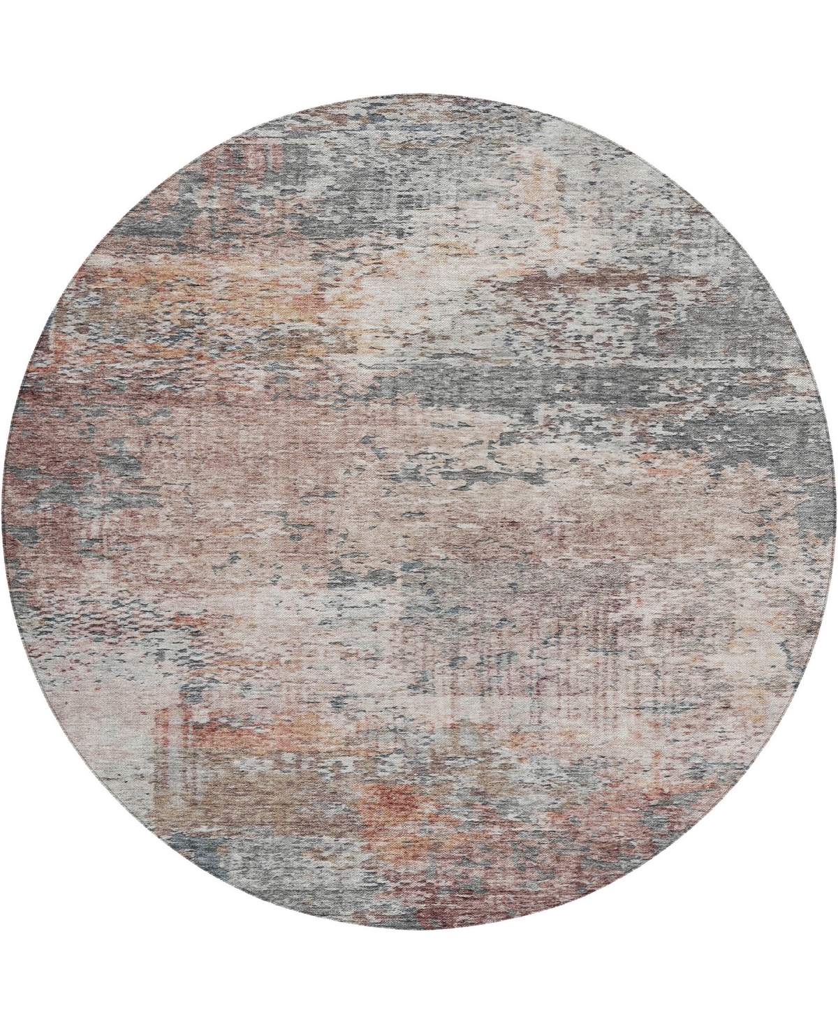 Click here for Dalyn Solace SL5 8x8 Round Area Rug - Gray prices