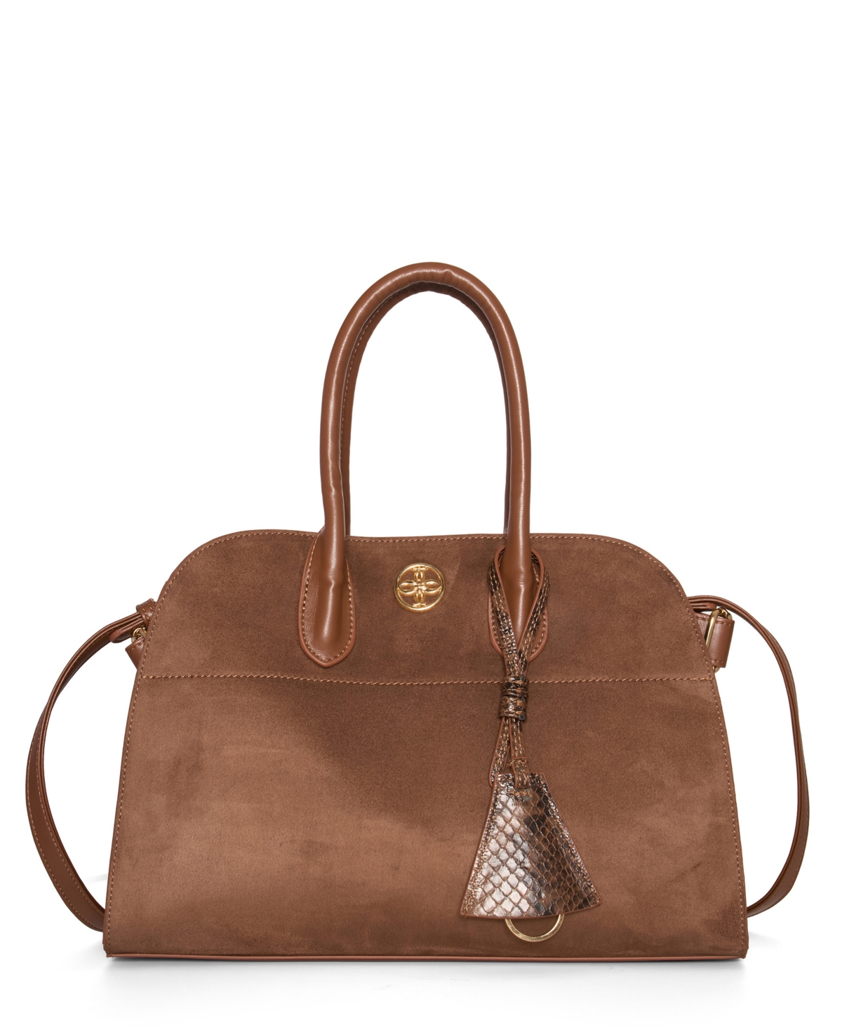 Click here for Like Dreams Aurora Top Handle Suede Tassel Medium... prices