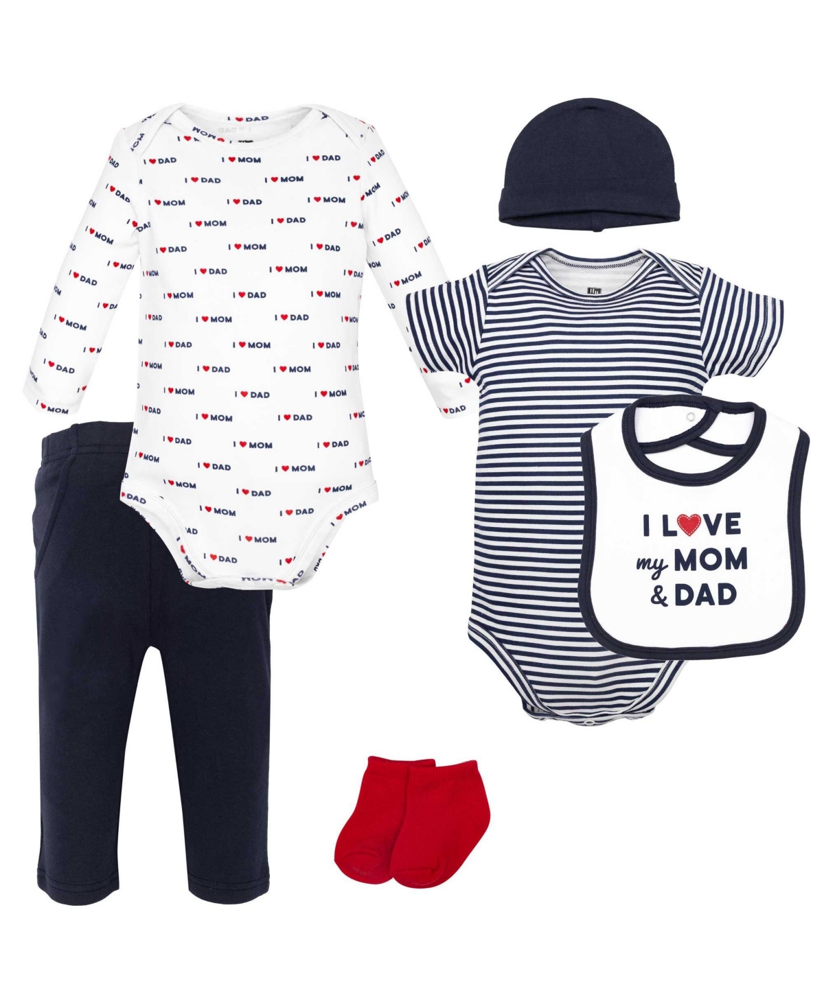 Click here for Hudson Baby Baby Boys Hudson Cotton Layette Set  L... prices