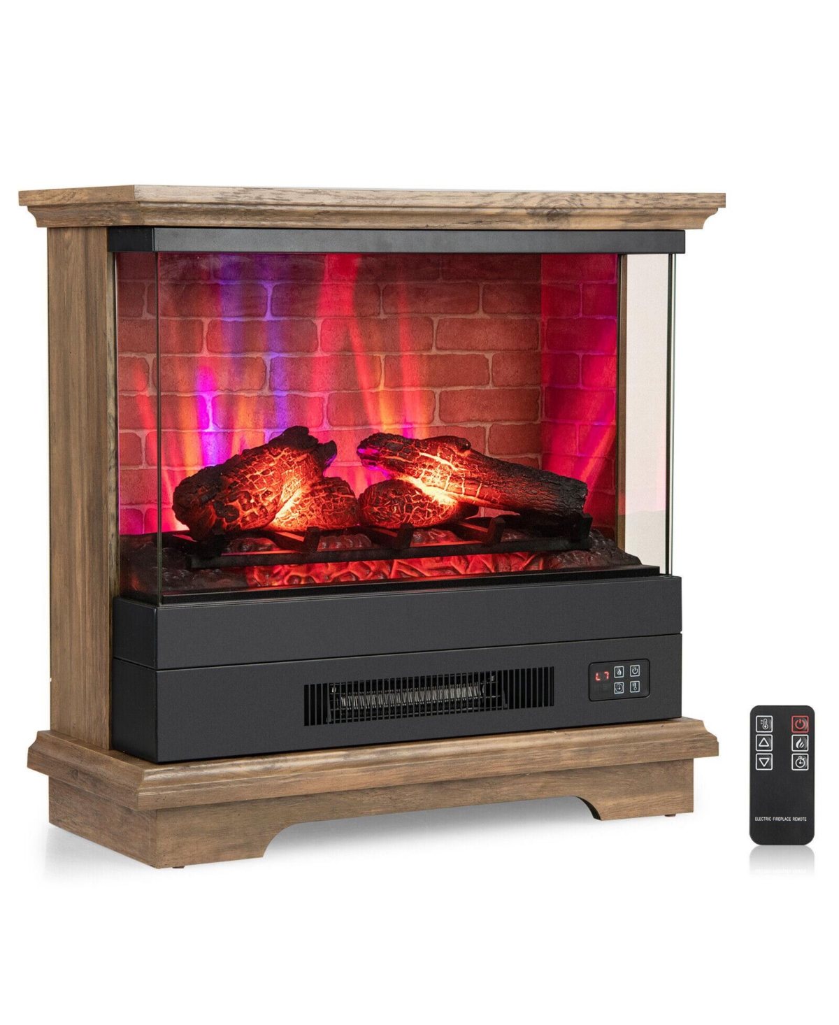 Click here for Sugift 27 Inch Freestanding Fireplace with Remote... prices