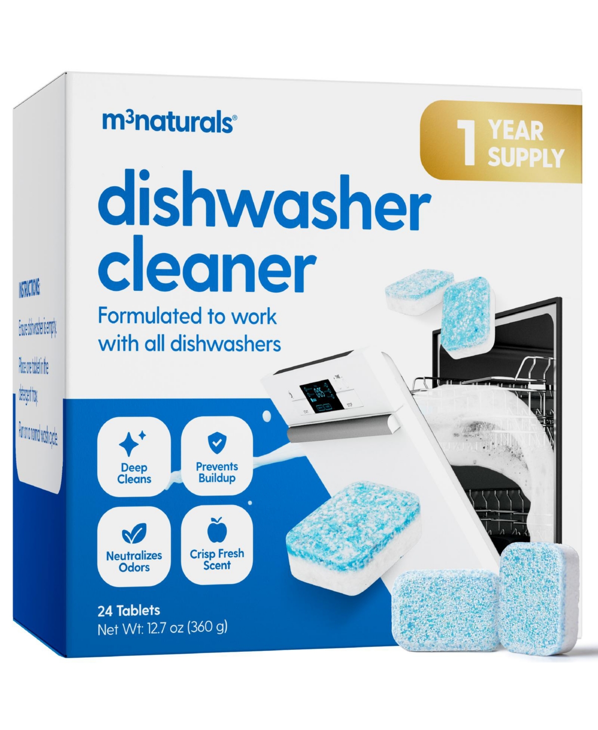 Click here for M3 Naturals Dishwasher Cleaner  Apple  24ct prices