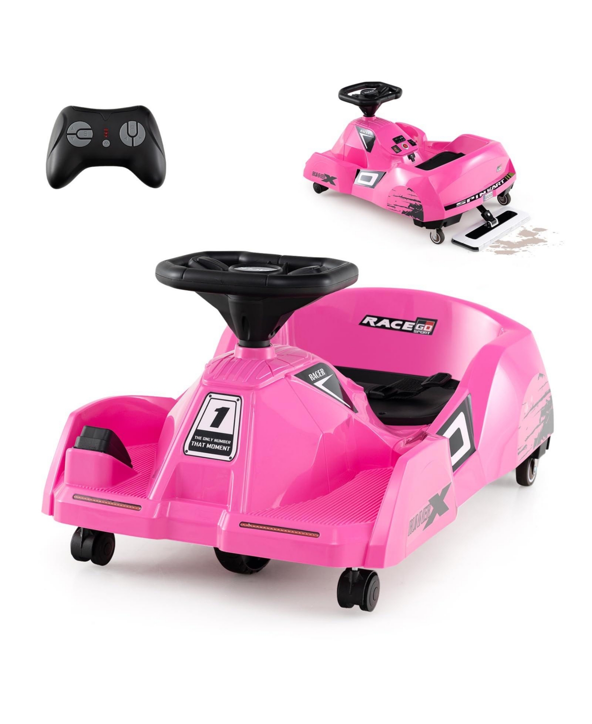 Click here for 12V Electric Cleaning Go Kart with Detachable Mop... prices