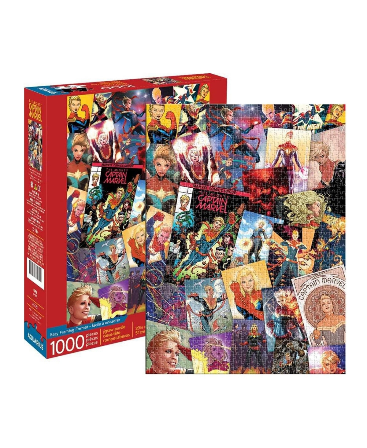 Click here for Marvel Captain Marvel Collage 1000 Piece Jigsaw Pu... prices