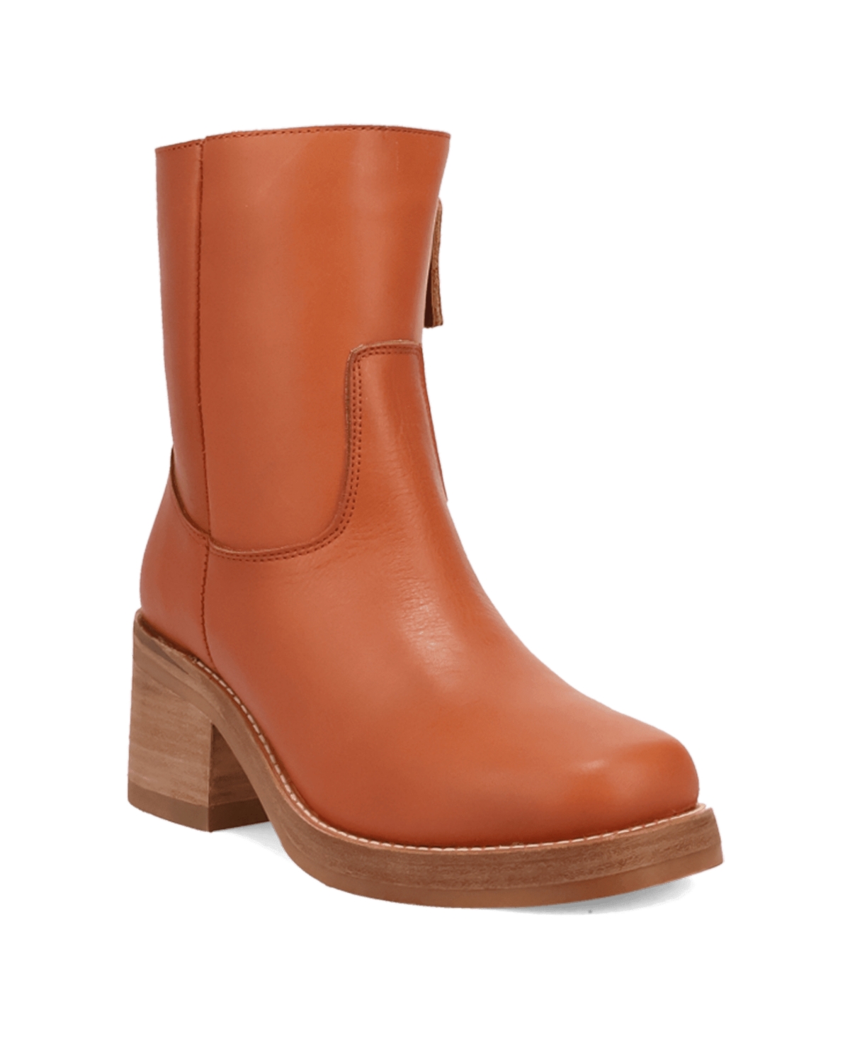 Click here for Dingo Womens Roxy Leather Bootie - Russet prices