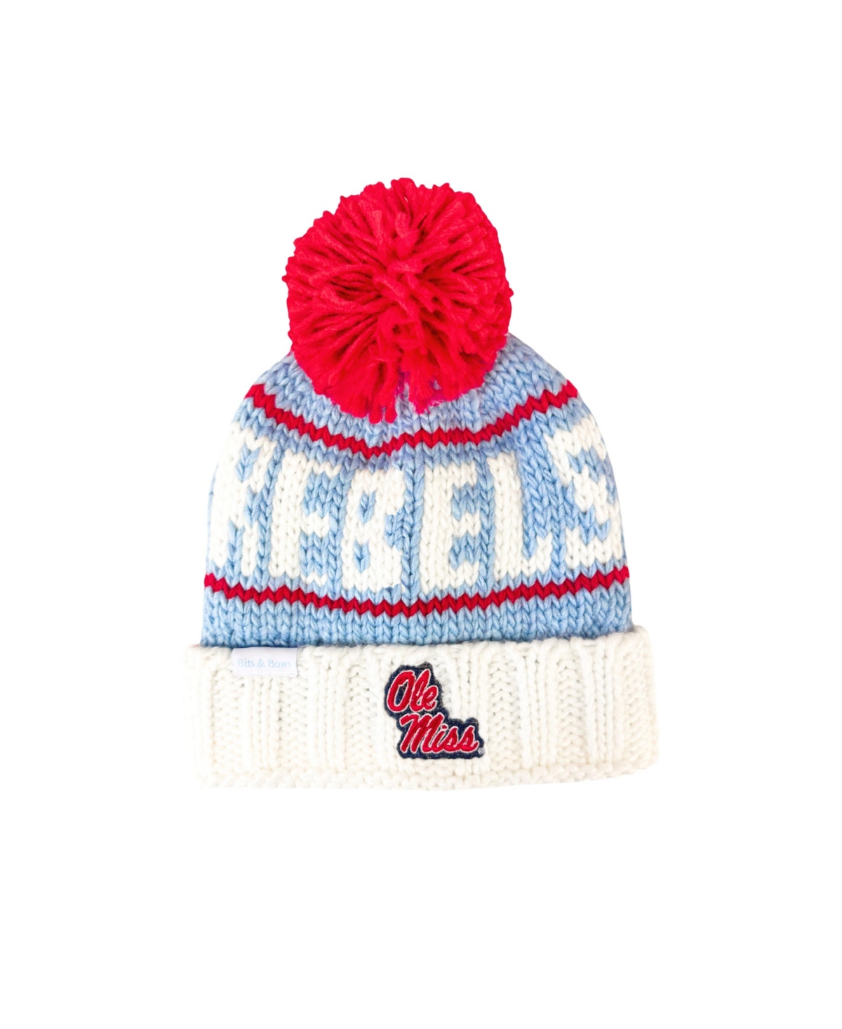 Click here for Bits & Bows Kids Unisex Ole Miss Bobble Hat prices