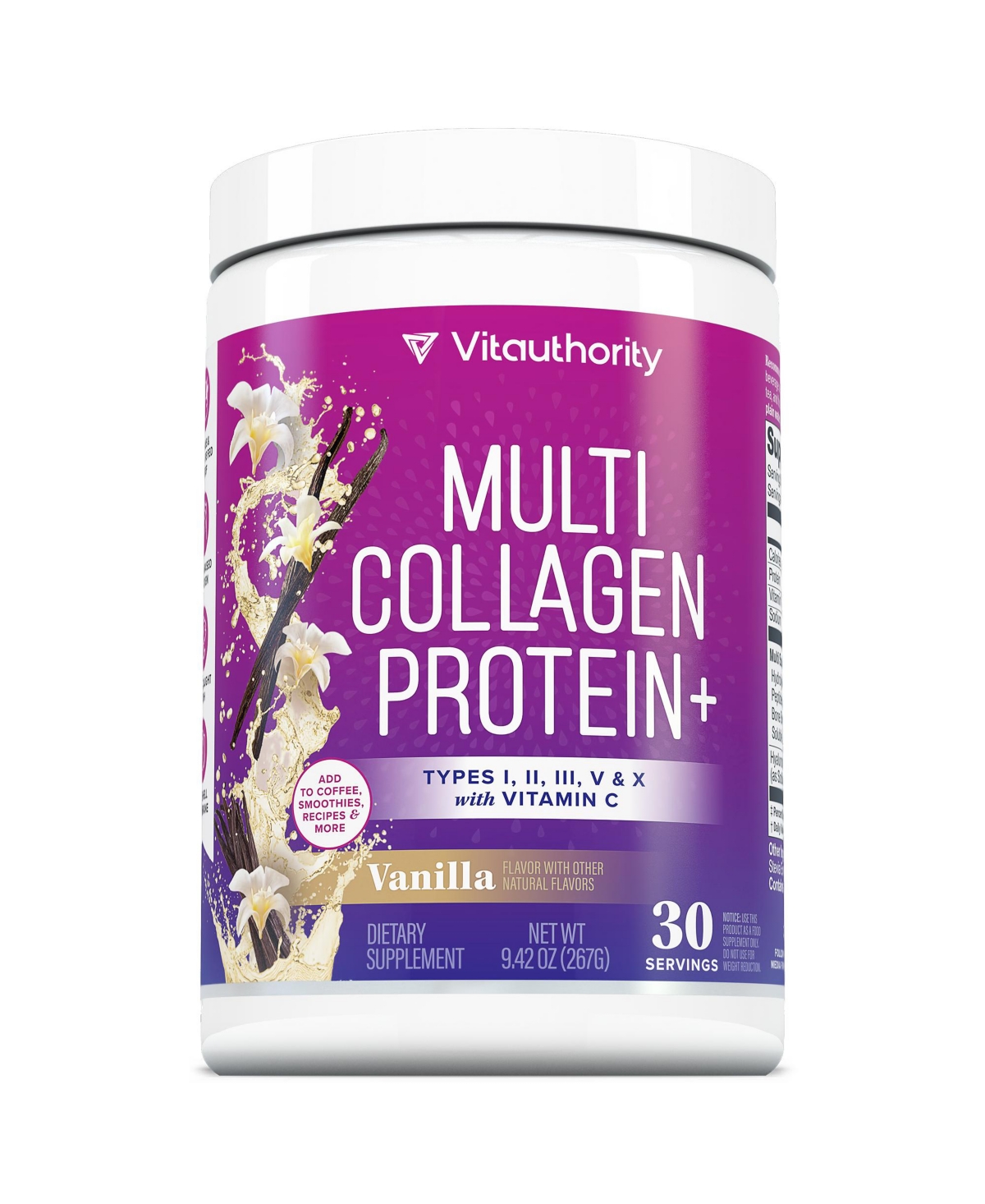 Click here for Vitauthority Us Vita Multi Collagen Protein+ Vanil... prices