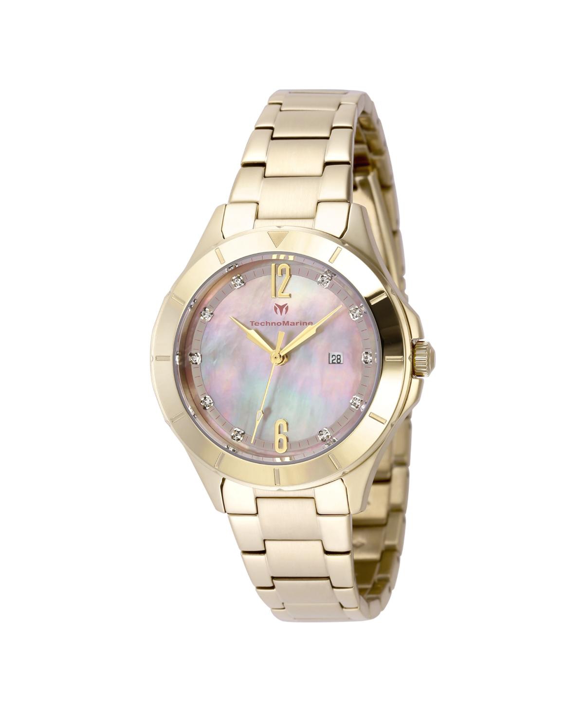 Click here for Technomarine Womens Tm-825001 Luna Quartz Pink  Wh... prices