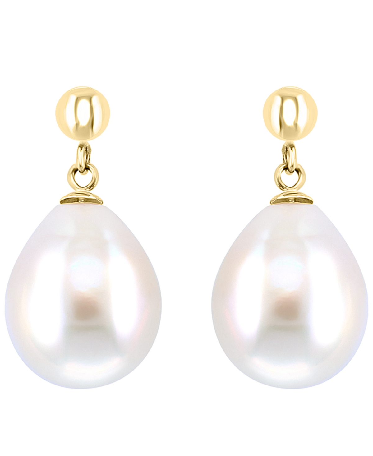 Click here for Effy Collection Freshwater Pearl (12mm) Earrings i... prices