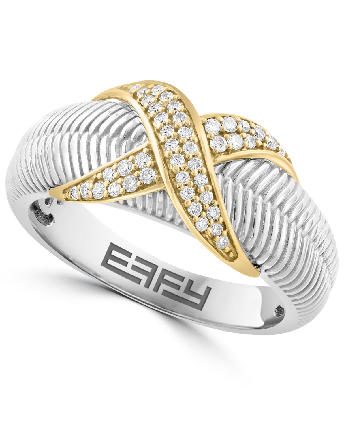 Click here for Effy Collection White Diamond Ring (1/6 ct. t.w.)... prices