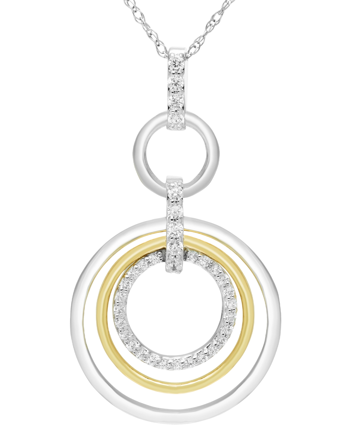 Click here for Macys Diamond Necklace (1/6 ct. t.w.) in 14K White... prices
