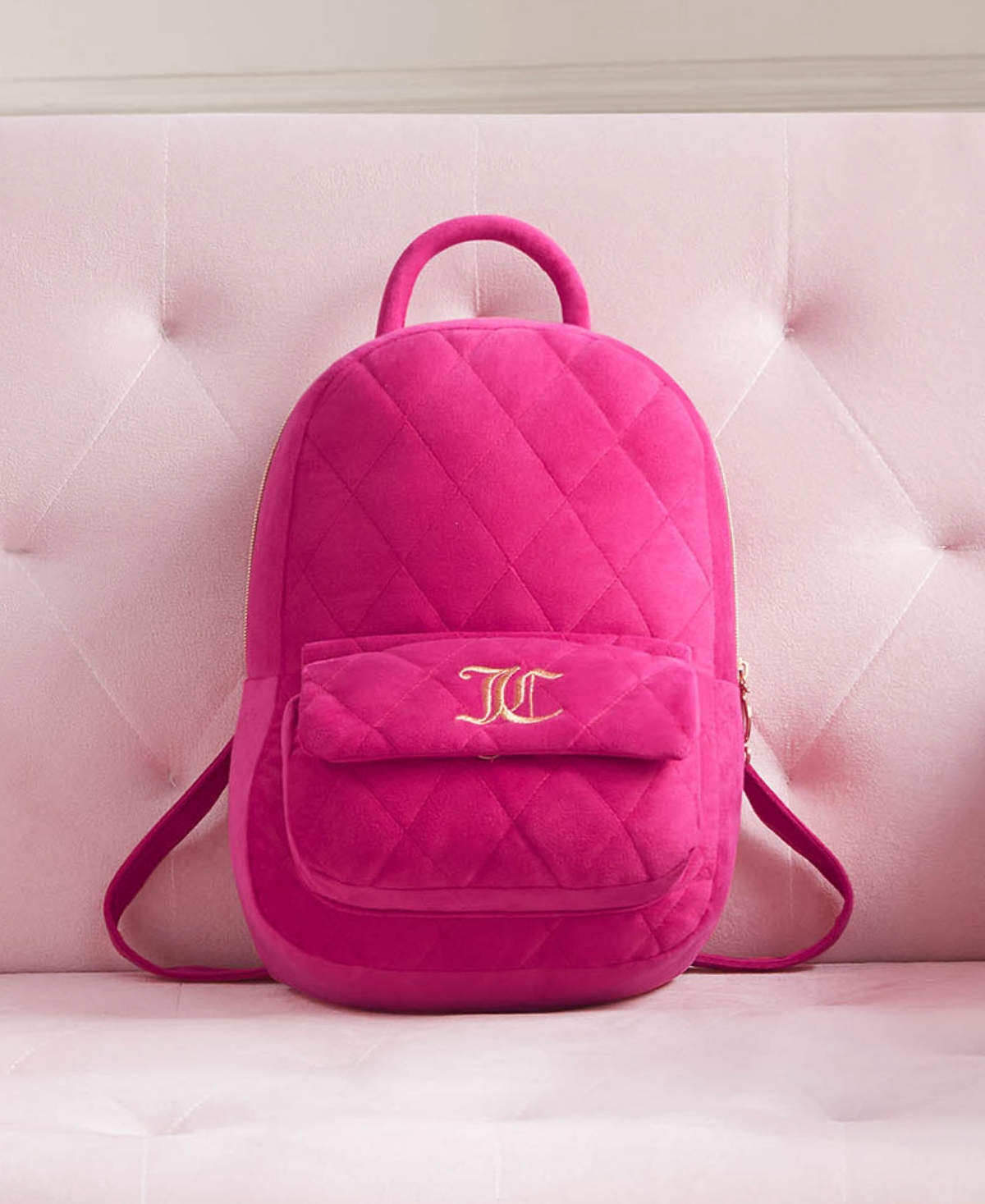 Click here for Juicy Couture Quilted Backpack Shaped Decorative P... prices